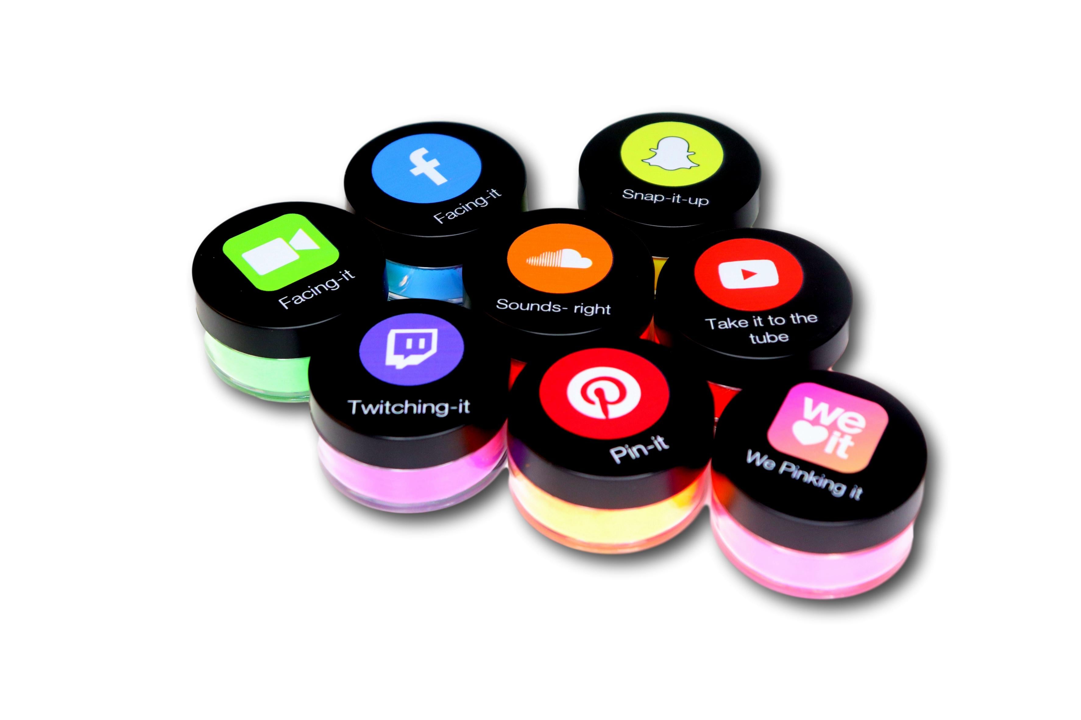 Netboxx Social Single Neon shadows – NetBoxx Cosmetics